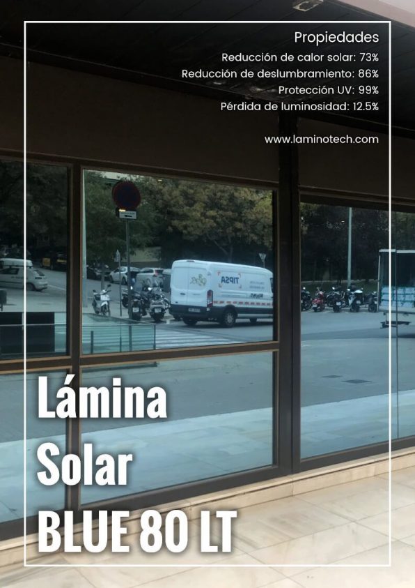 Lámina Solar Blue 80 LT | Laminotech | Un mundo de aplicaciones para ...